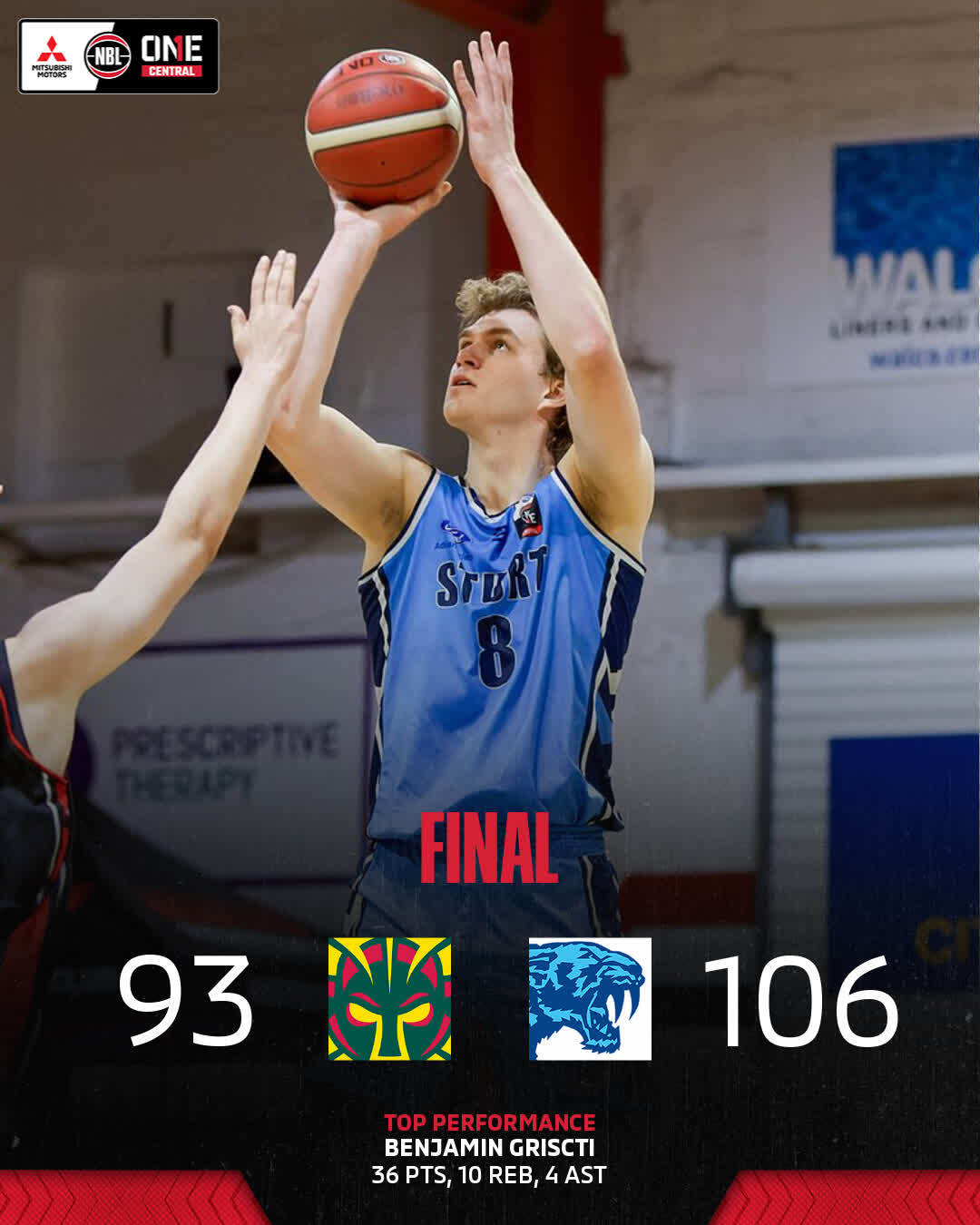 Recap NBL1 Central | Round 13 Sunday